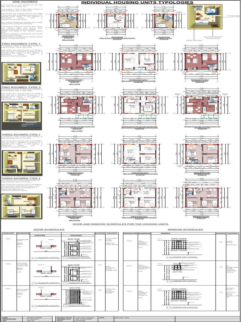 Individual Units 2100 | PDF | Civil Engineering | Building Technology