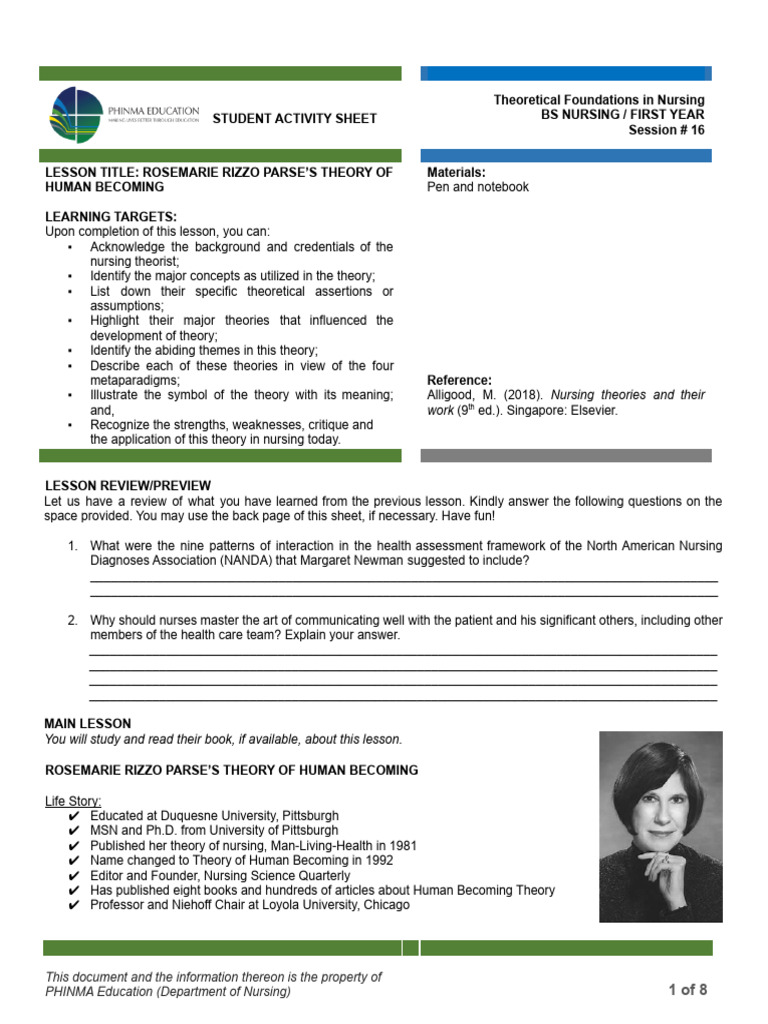 Session #16 SAS - TFN.docx | PDF | Reality | Thought