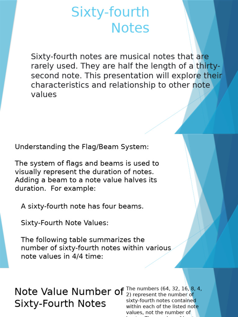 Sixty-Fourth Notes Report | PDF