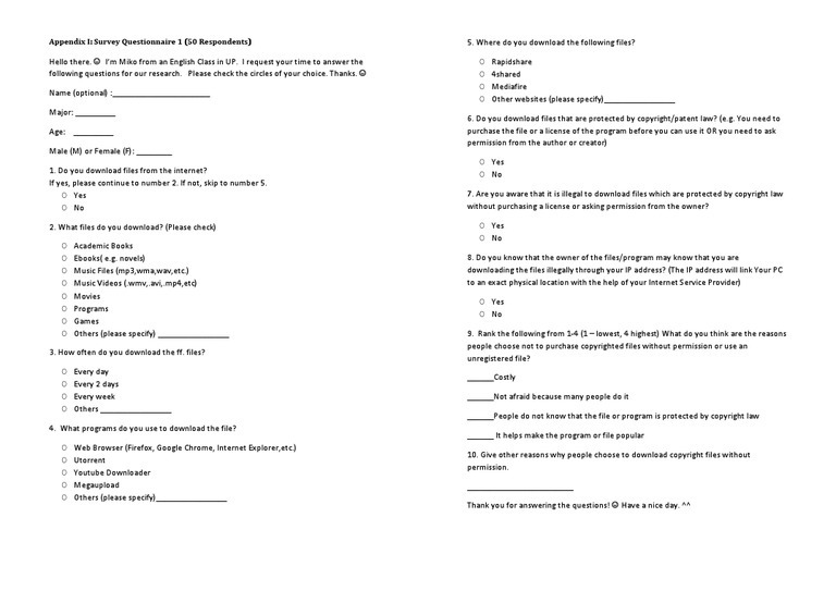 Appendix 1 | PDF | Language Arts & Discipline