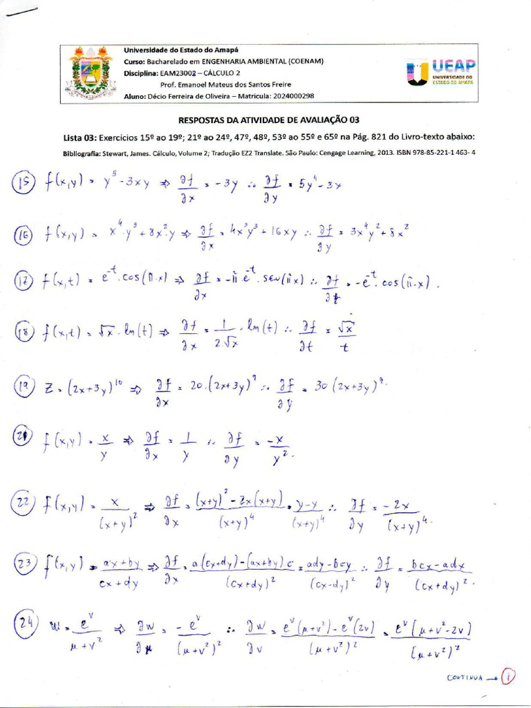 Respostas Lista 03 Calc2 Decio_compressed | PDF
