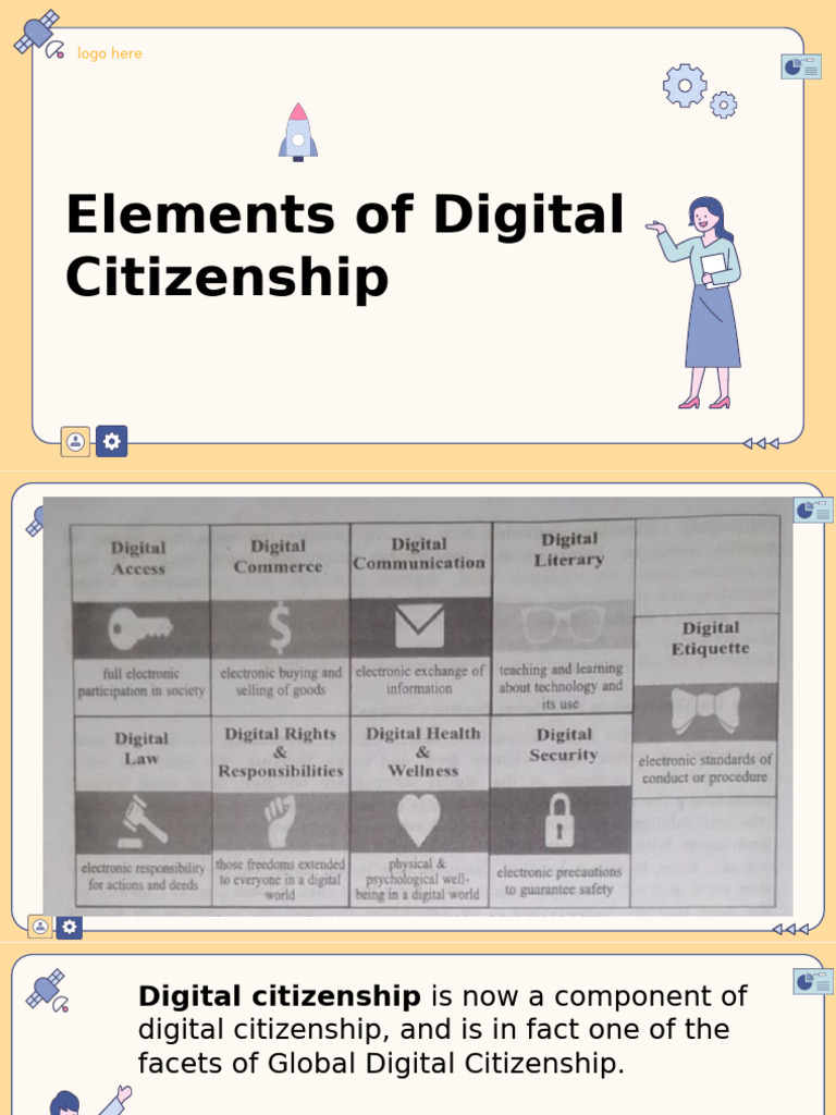 Key Elements of Digital Citizenship | PDF | Copyright | E Commerce
