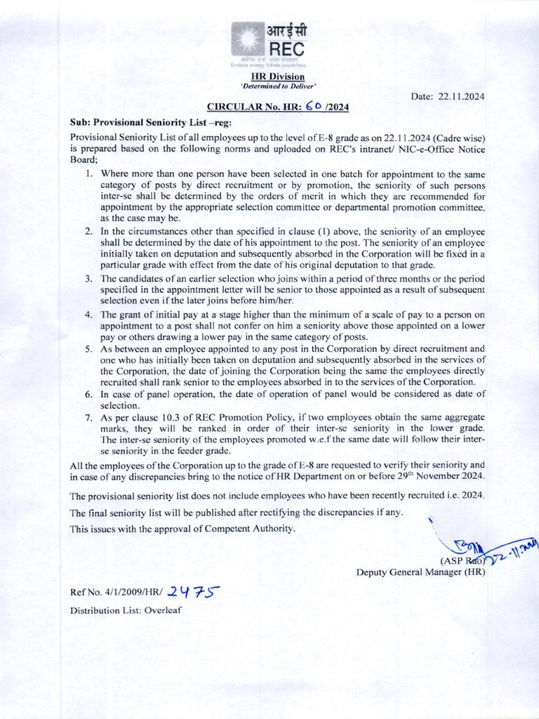 REC Employee List - E8 Grade 2024 | PDF | Career And Technical ...