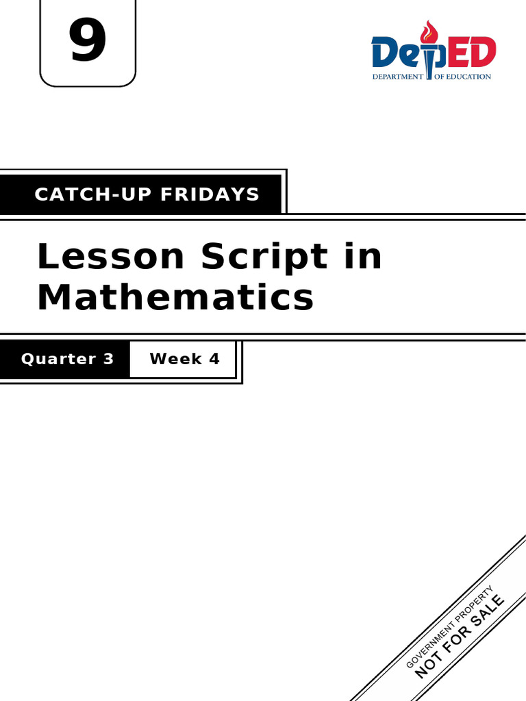 CO-2024-LS-Grade 9-CUF-Math-Q3-W4-RP | PDF | Rectangle | Perpendicular
