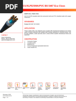 35mm² PVC Cable Specifications and Ratings | PDF | Insulator ...