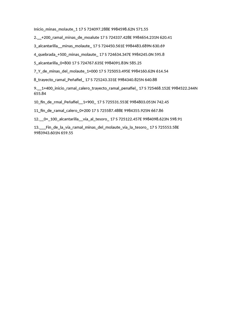 Ramal Peñafiel | PDF