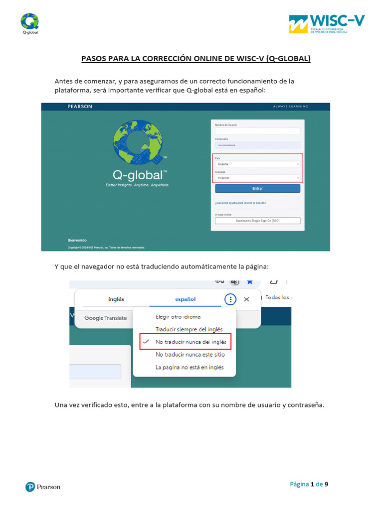Guía Q-Global WISC-V | PDF | Informática | Software