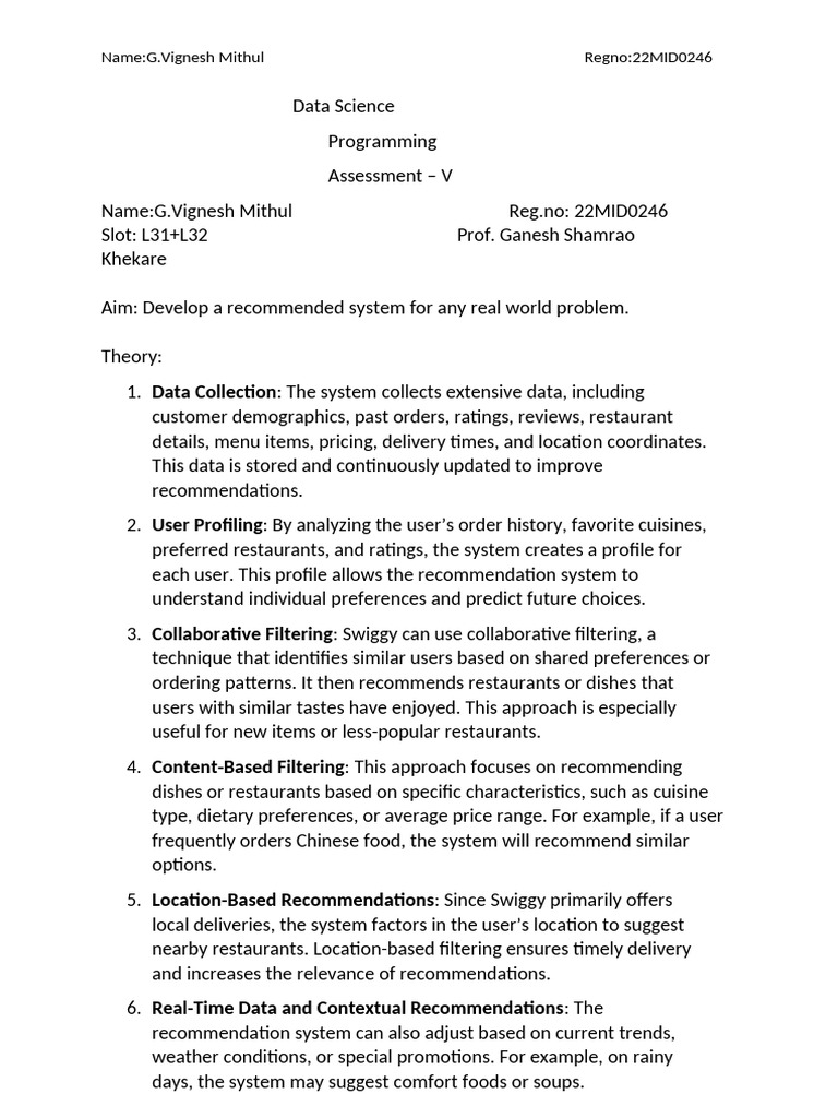 DAT SCIENCE PROGRAMING ASSEMENT 5 (1) | PDF | Information Science ...