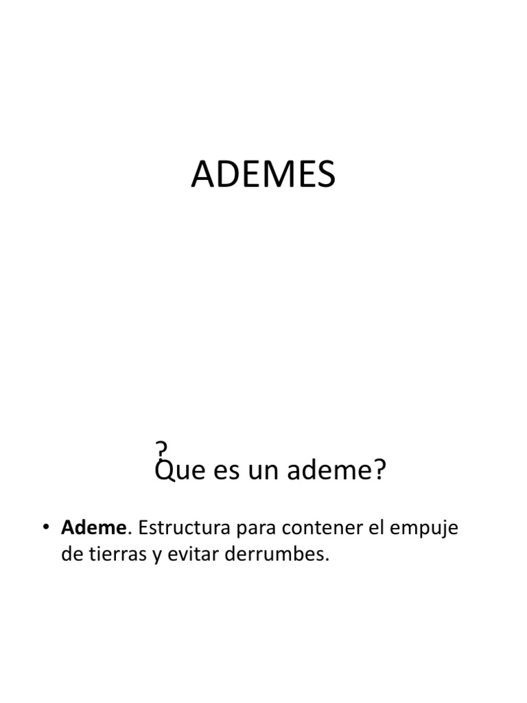 ADEMES | PDF