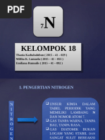 Unsur Nitrogen dalam Kimia dan Fungsinya | PDF