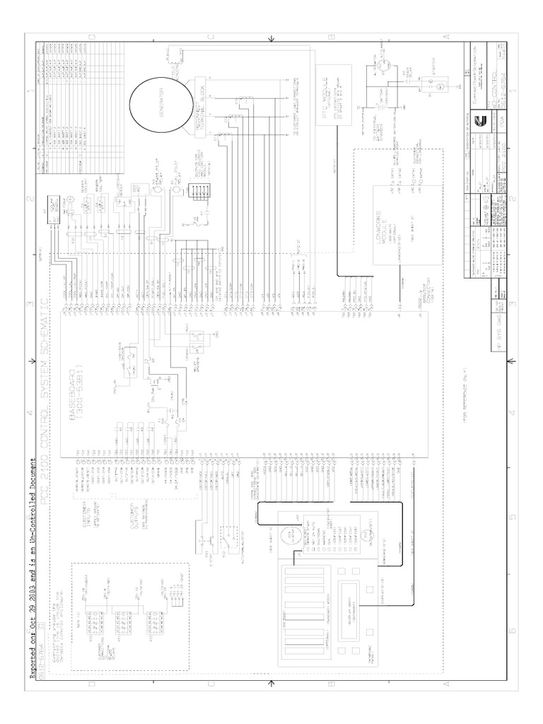 Wiring Diagram For PCC2100 | PDF