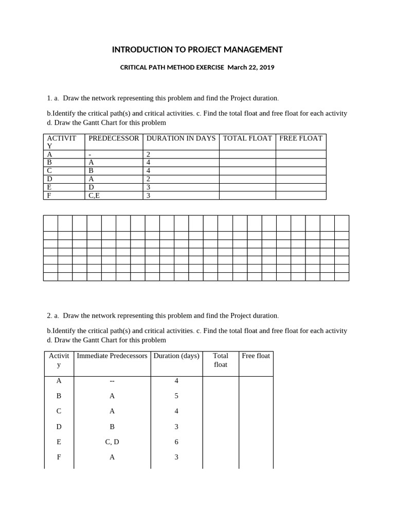 PDM Exercises 2 | PDF