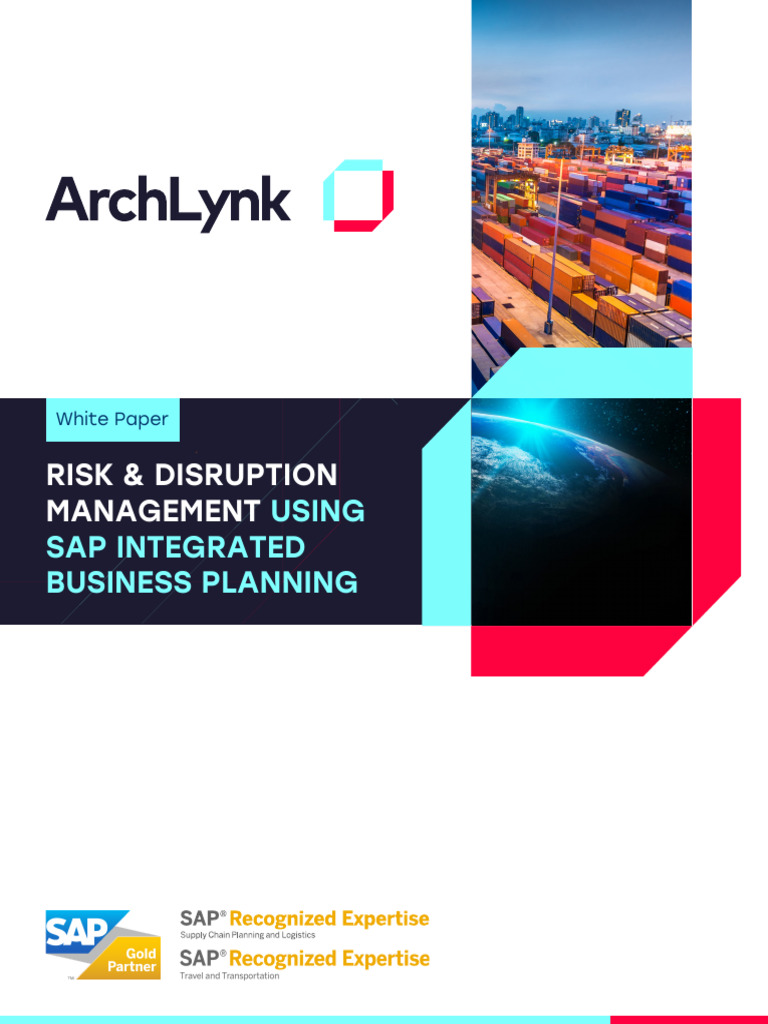 SAP IBP for Supply Chain Disruption Management | PDF | Supply Chain ...