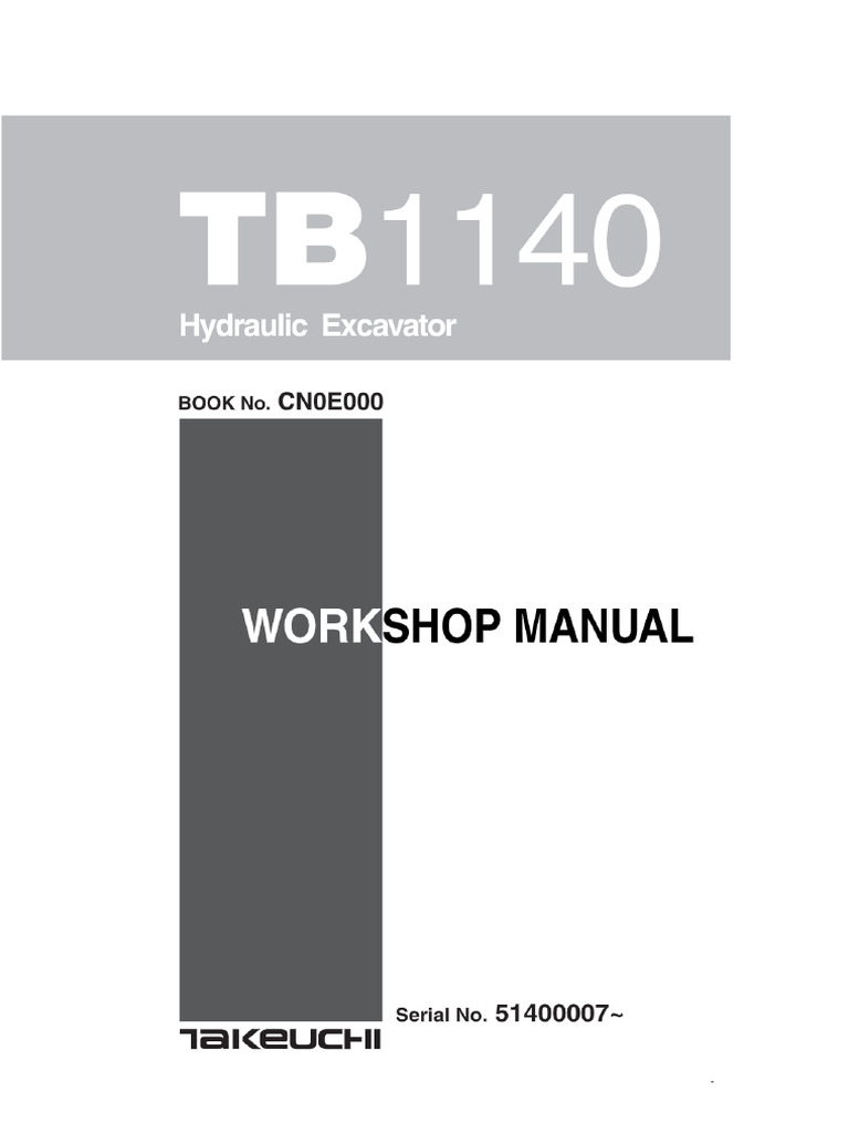 TB1140_Workshop_manual_CN0E000_51400007 | PDF