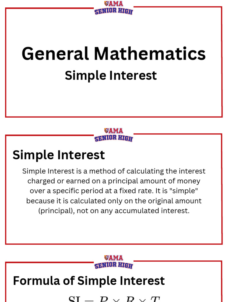 Understanding Simple Interest Calculations | PDF