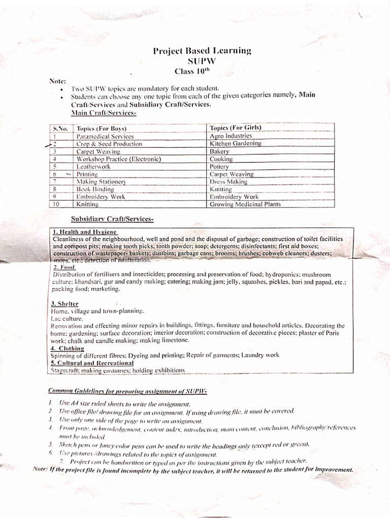Supw Pdf