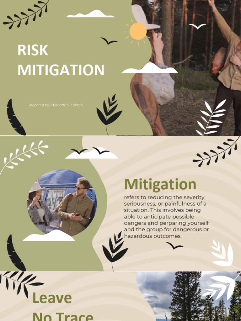 The Leave No Trace 7 Principles | PDF | First Aid | Medical Specialties