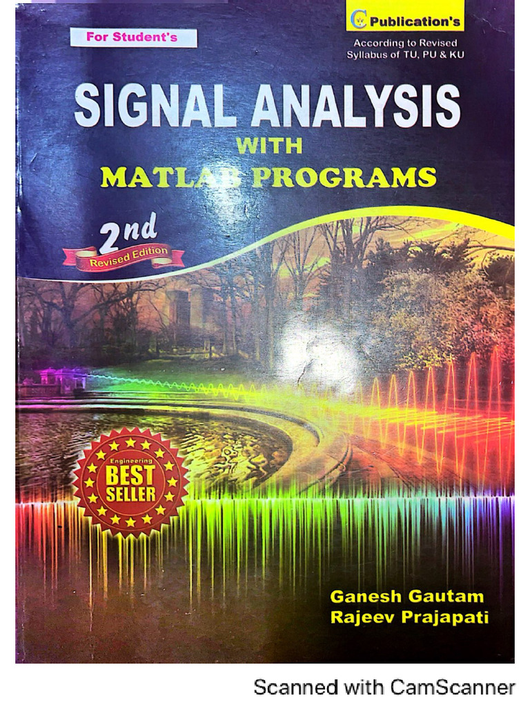 Signal Analysis - by Ganesh Gautam & Rajee | PDF