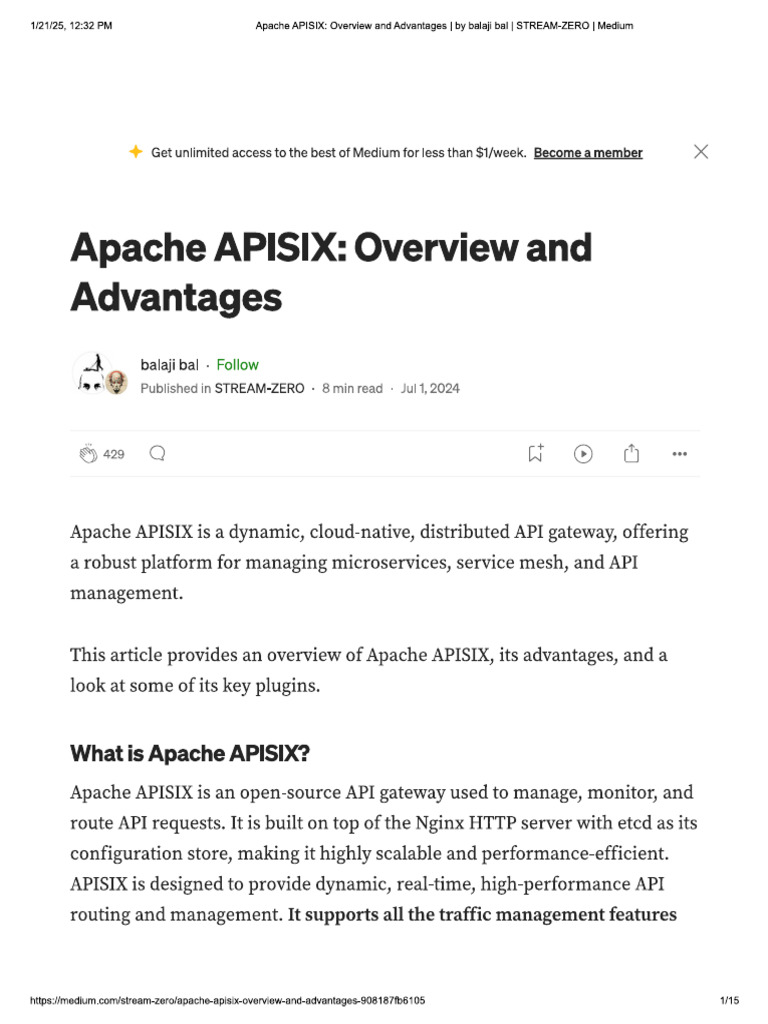 Apache API Six | PDF