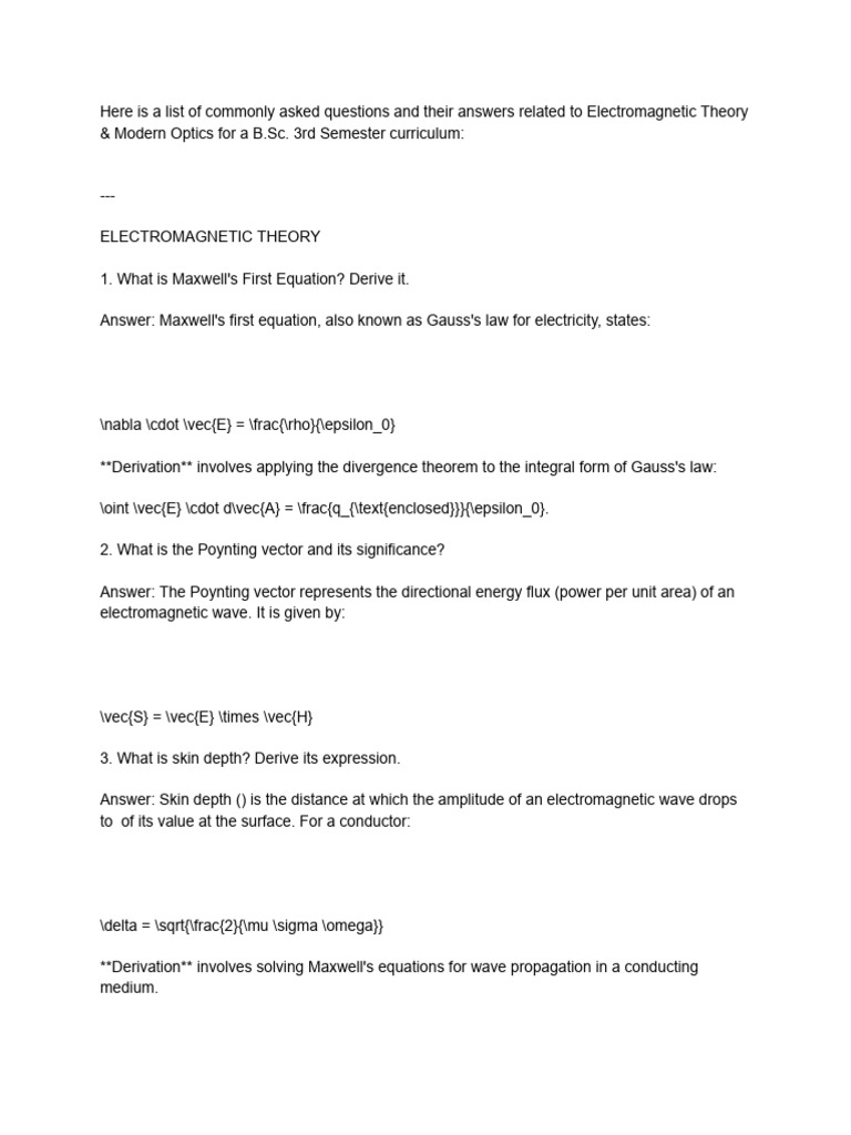 modern optics | PDF | Diffraction | Waves