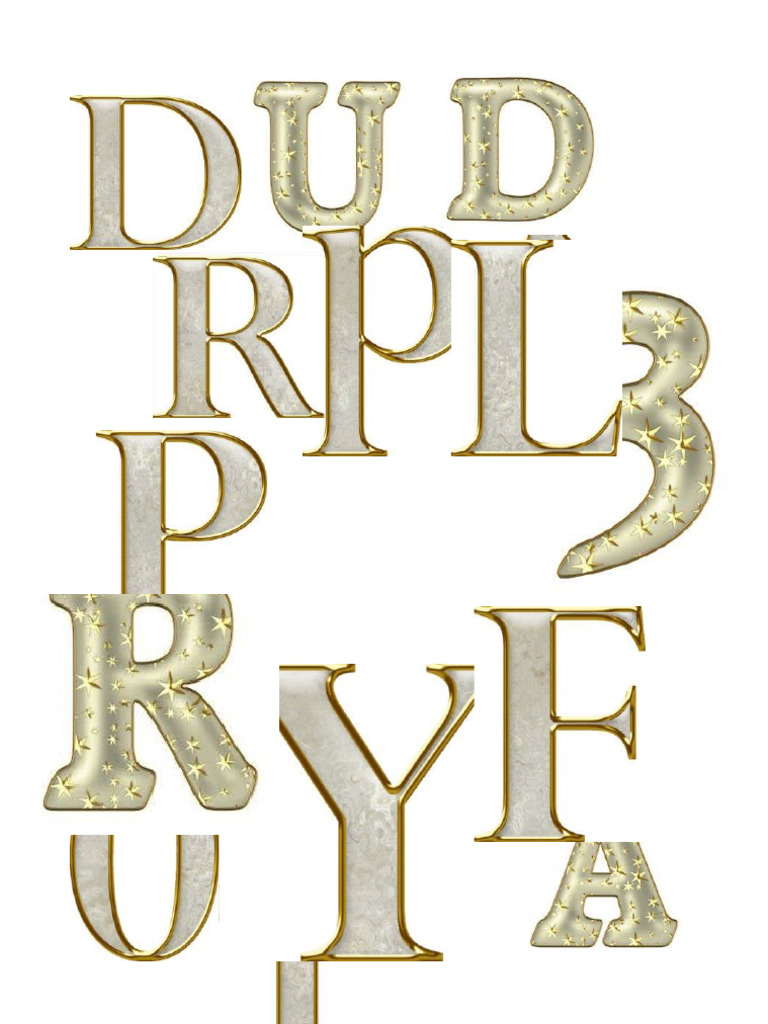 Silver Letters | PDF