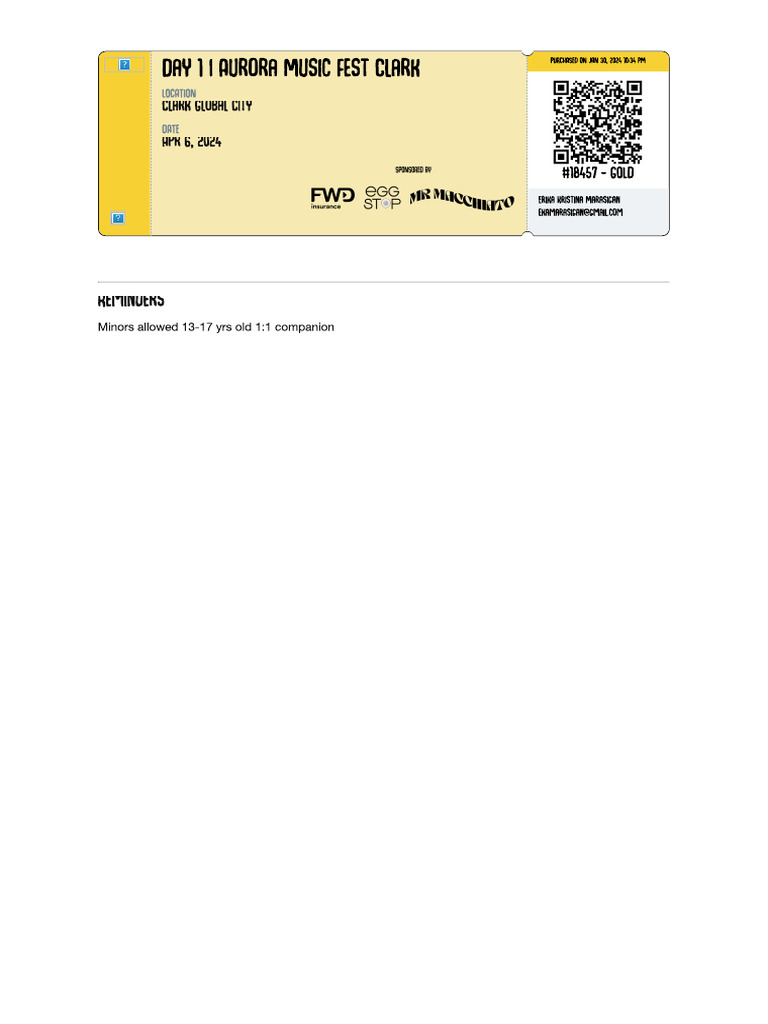 Ticket | PDF