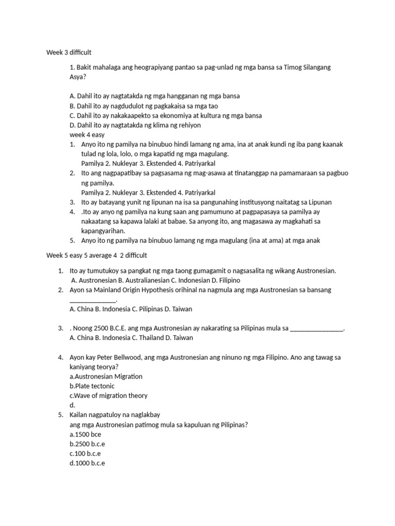 Ap7 1st Quarter | PDF