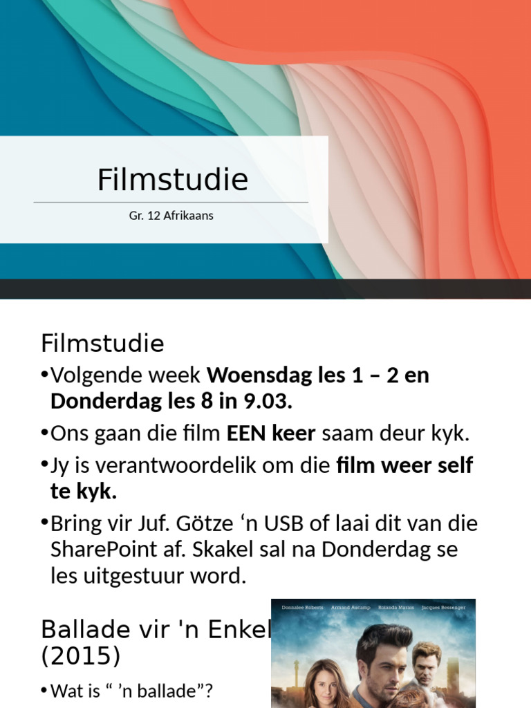 Ballade Inleiding | PDF