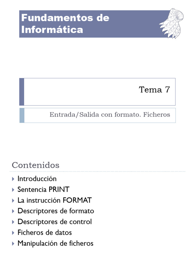FI IC Tema7 | PDF | Archivo de computadora | Decimal