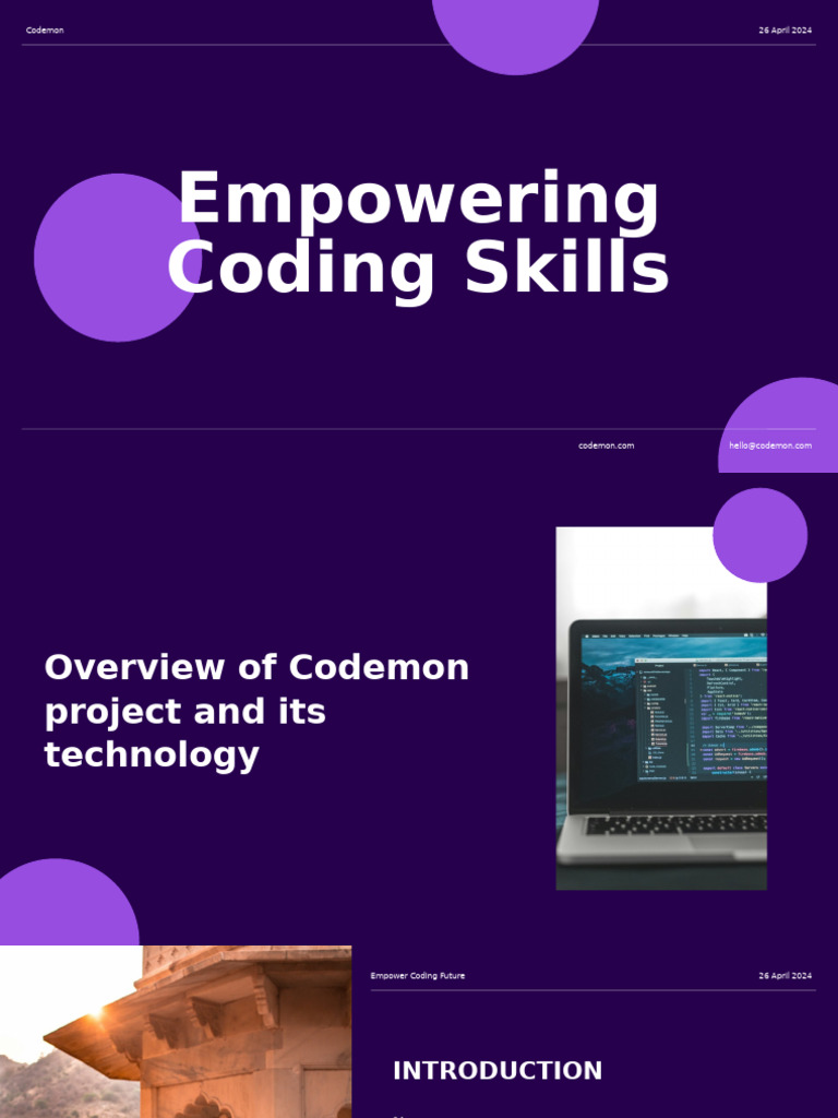 AI Codemon - Empowering Coding Skills | PDF | Websites | Computer ...