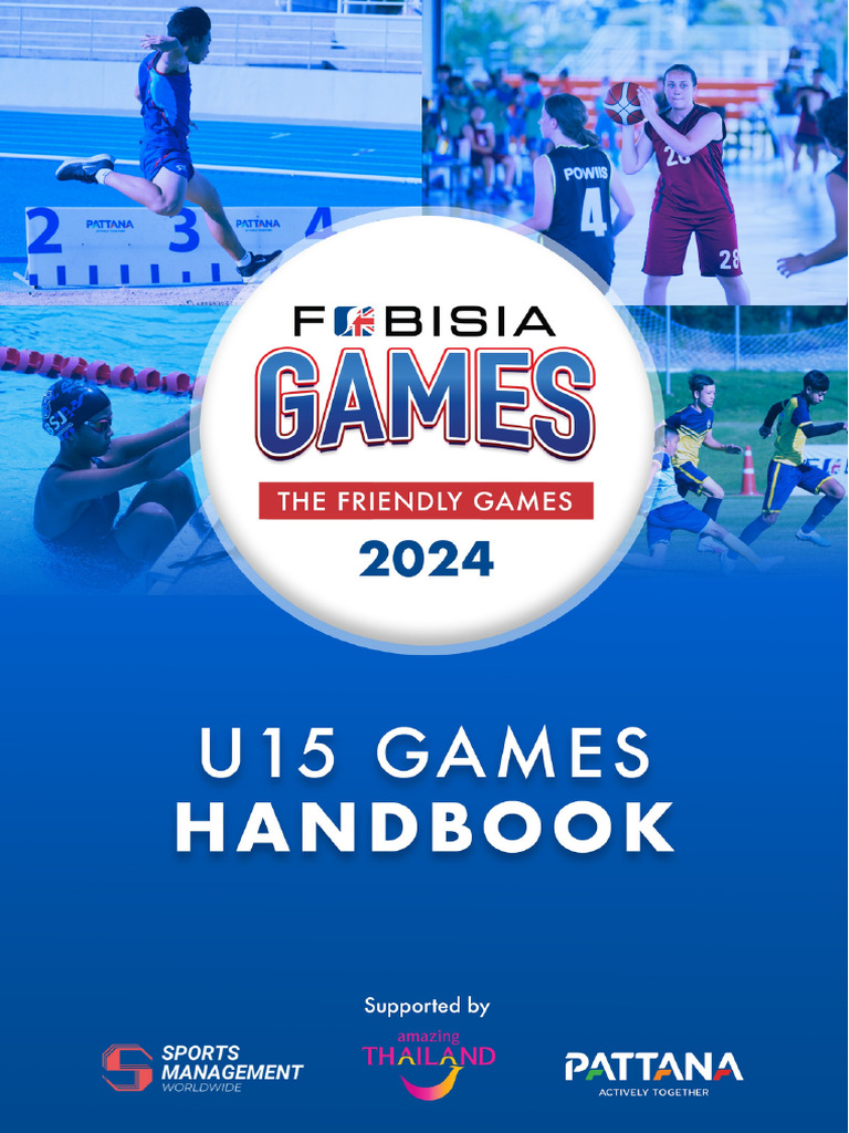 FOBISIA U15 Games Parent Handbook 2024 | PDF | Visa Inc. | Thailand