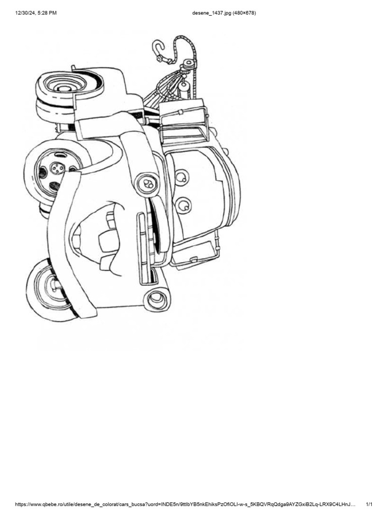 Cars Bucsa _ Desene de colorat | PDF