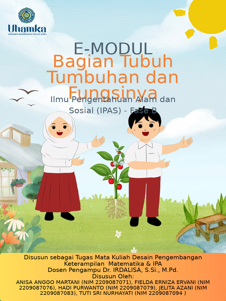 E-Modul IPAS Kelas 4 Bagian Tubuh Tumbuhan & Fungsinya FIX | PDF