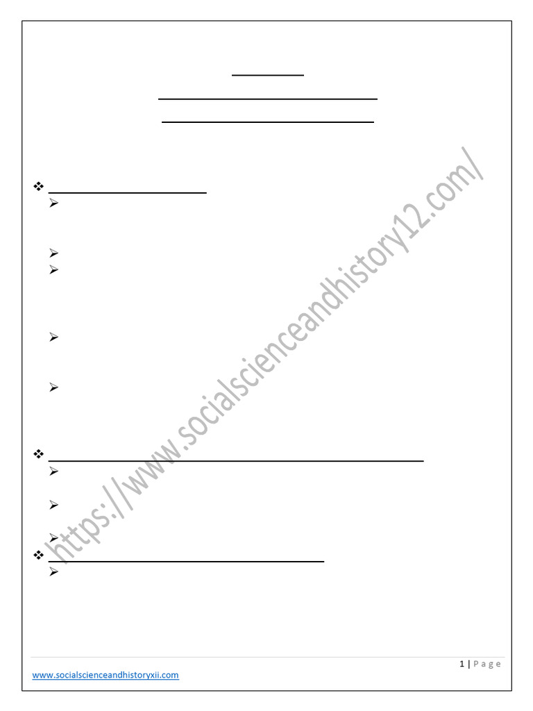 Xii-L-15 Notes | PDF | Jawaharlal Nehru | Partition Of India