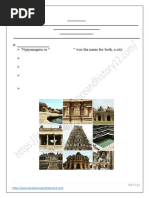 Map Showing The Vijayanagara Empire With Capital City and Current ...