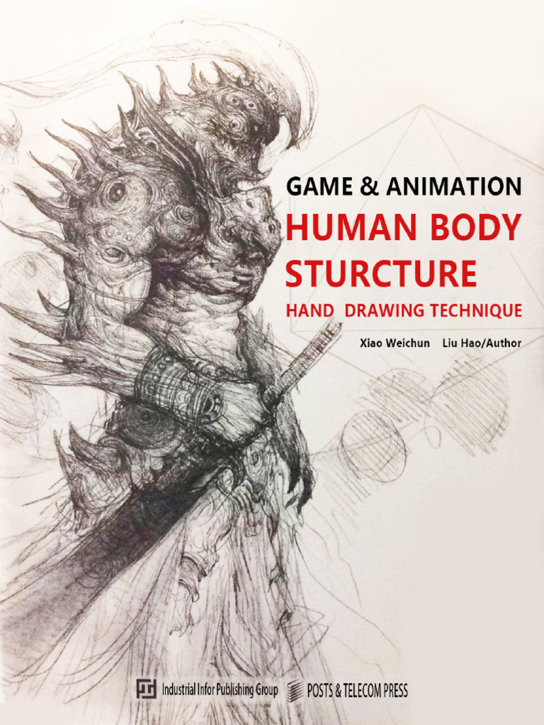 Game&Animation Human Body Sturcture Hand Drawing TechniqueXiao Weichun ...