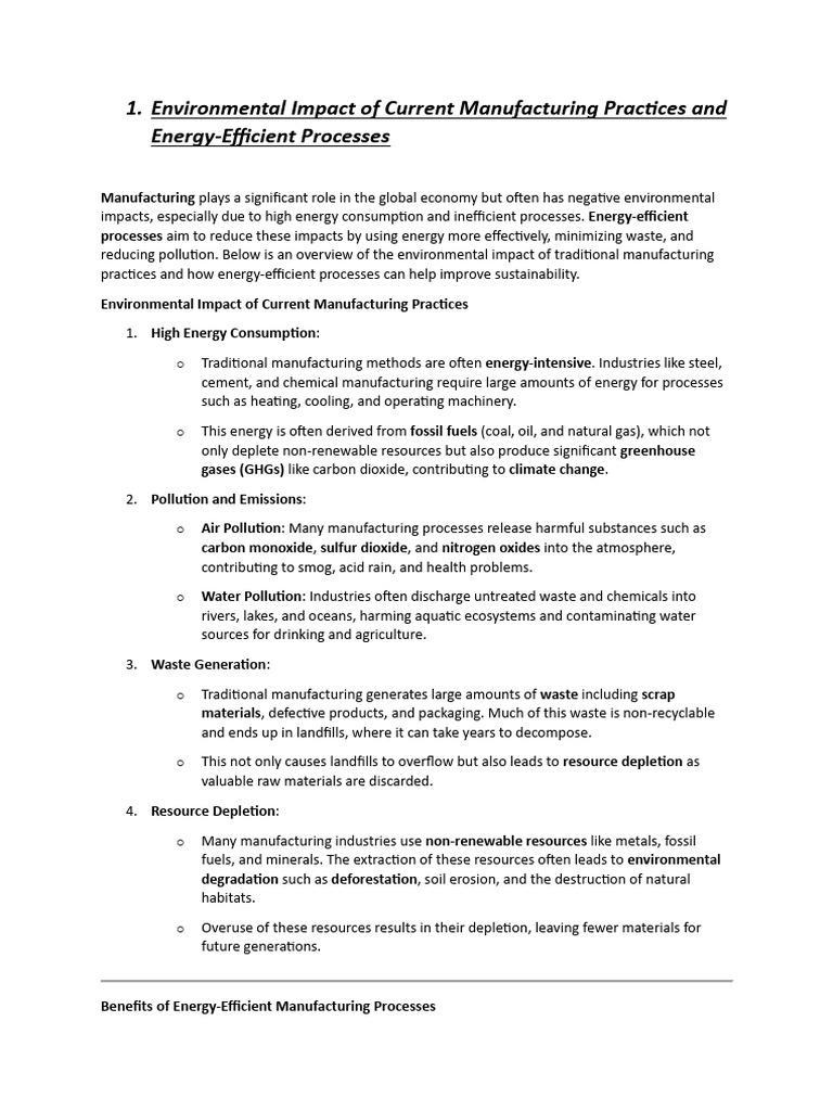 Chapter 4 Energy Efficient Process | PDF | Efficient Energy Use | Recycling