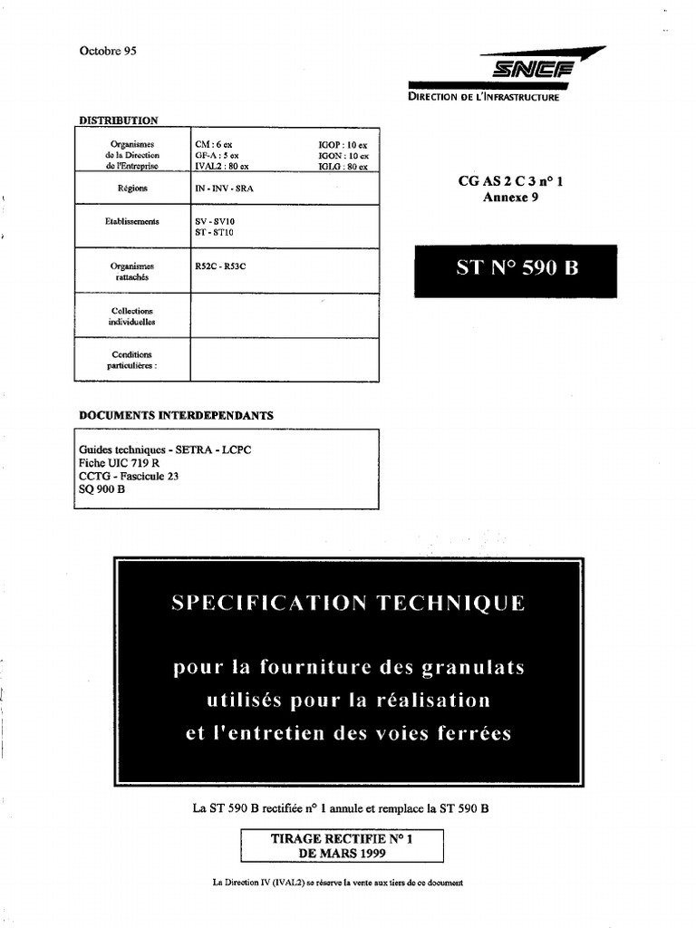 Specification Technique | PDF