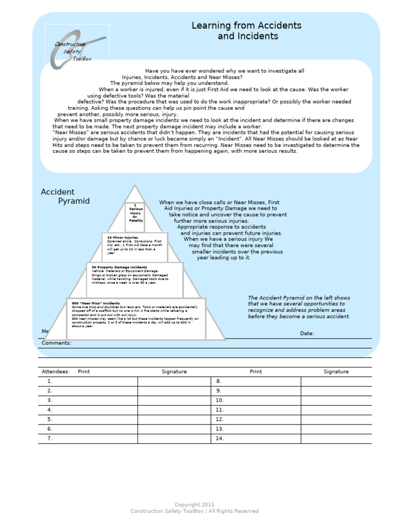 Learning From Accident Investigation 1 | PDF