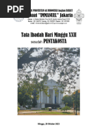 Contoh Votum dan Salam Ibadah | PDF