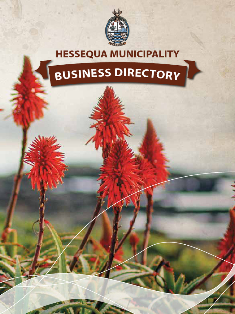 HM Hessequa Municipality Business Directory | PDF