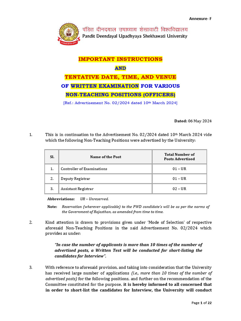 News - Aa792f2f Fa24 44b4 89eb B1763bfeaac1 - Annexure F Officers Non ...