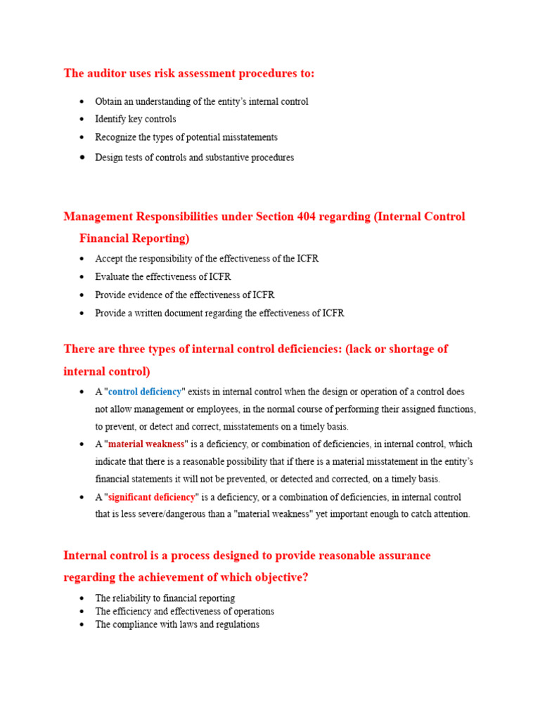 Final Exam Auditing | PDF | Internal Control | Audit