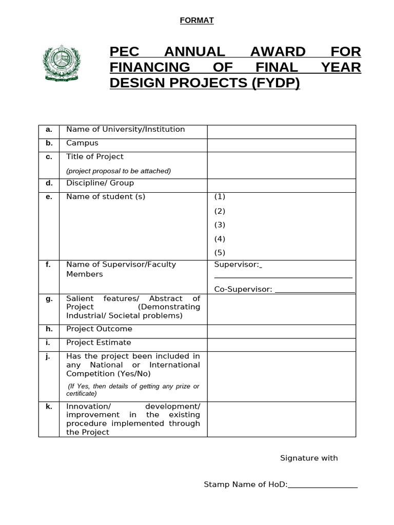 Sample Performa | PDF