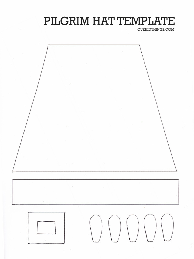 Pilgrim Hat Template | PDF