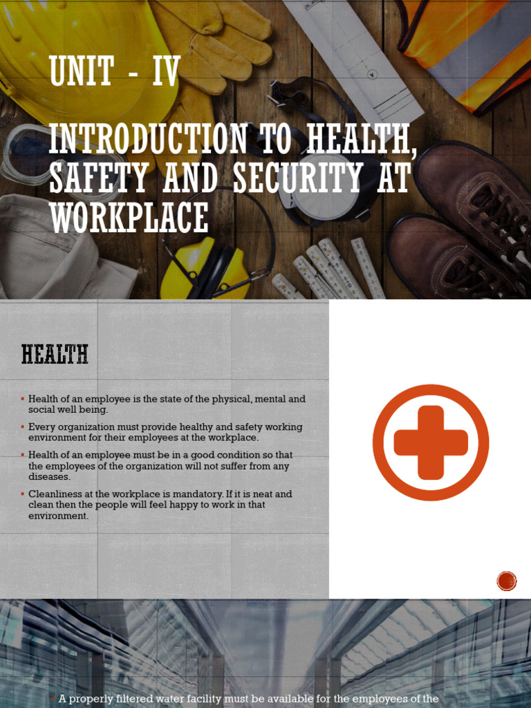 Workplace Health, Safety, and Security Guide | PDF | Occupational ...