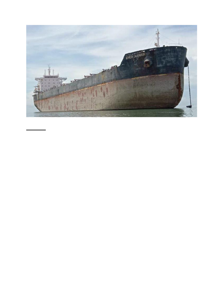 Data Ship Mv.ever Judger | PDF