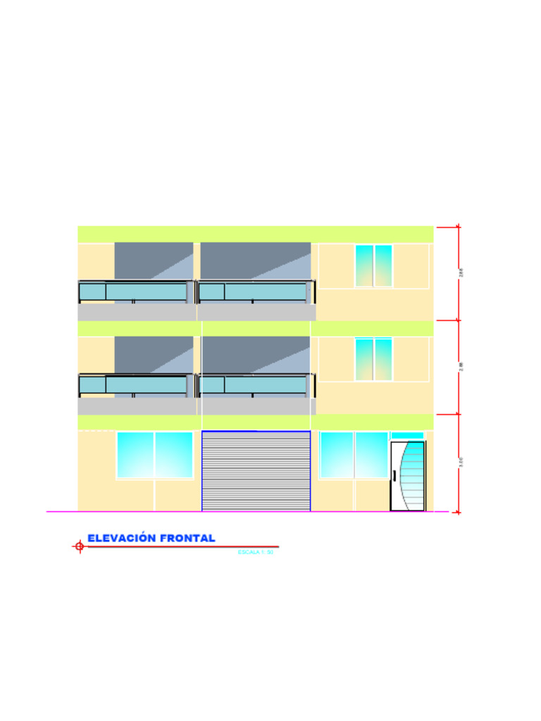 PLANO DE ELEVACION | PDF