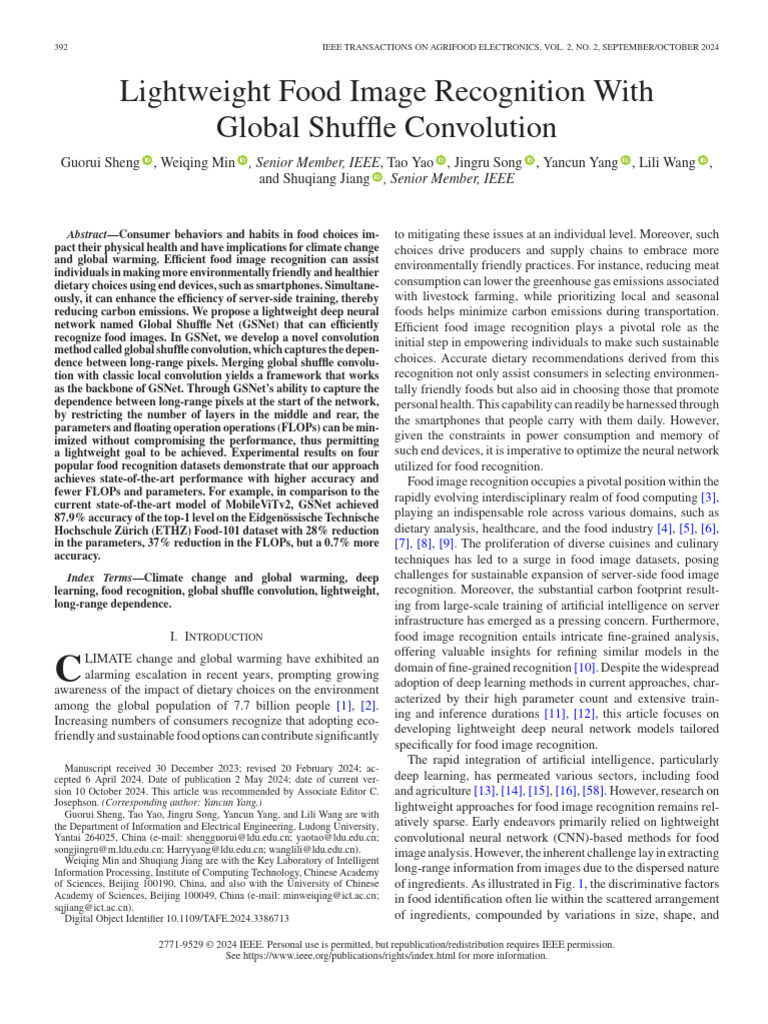 Lightweight_Food_Image_Recognition_With_Global_Shuffle_Convolution ...