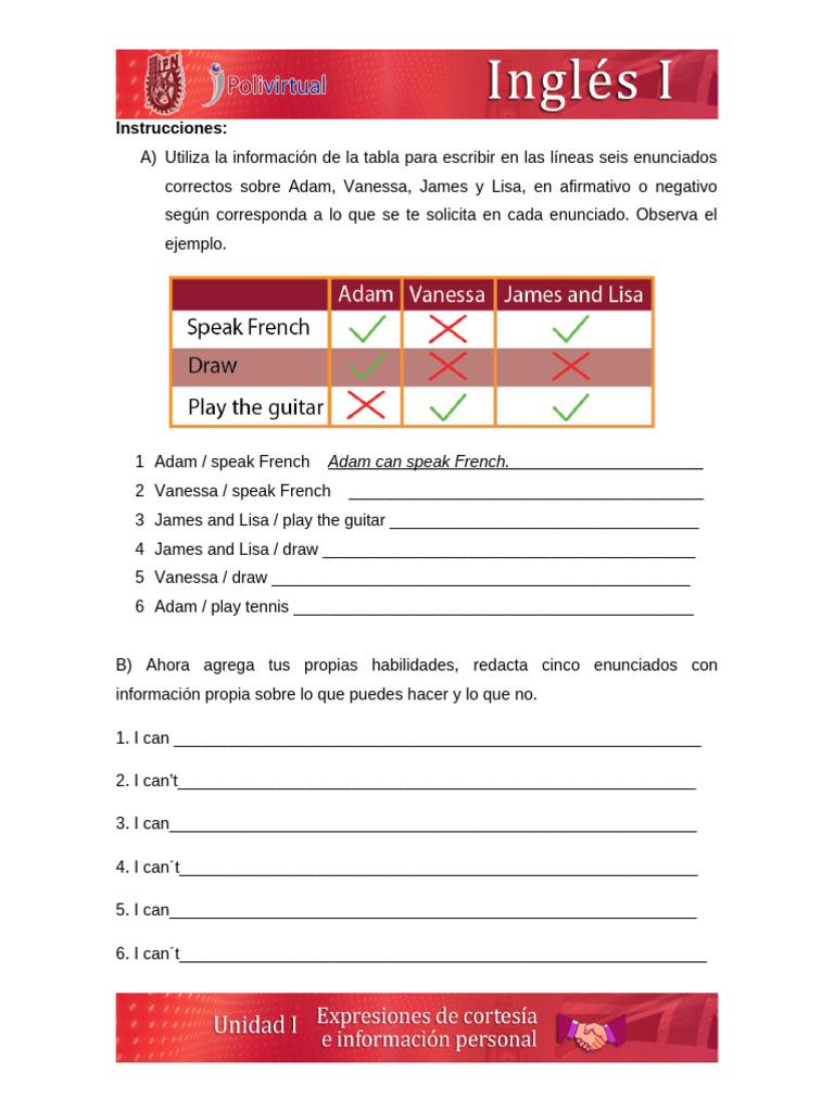 Act4 Mis Habilidades | PDF